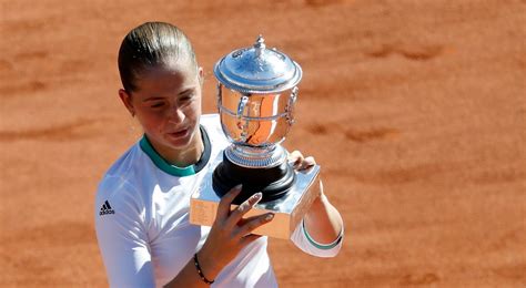 Jelena Ostapenko French Open Tennis Tournament In Roland Garros