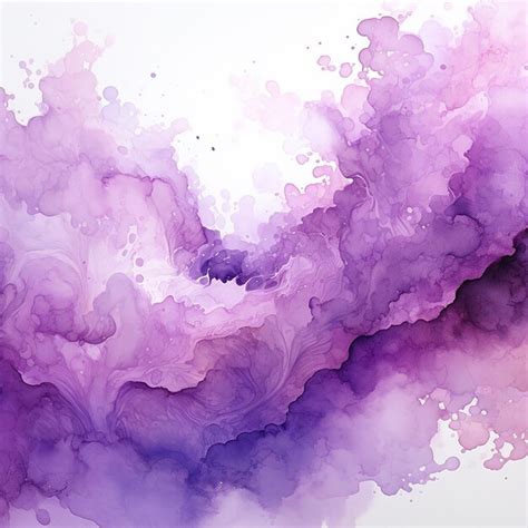 Premium Ai Image Purple Hues In Watercolor Background Images In A 11