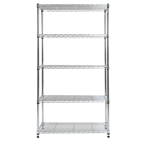 코랙코리아 철제선반 조립식앵글 베란다 메탈 고릴라랙 창고 Lack 중량랙 34x90x145 5단 위시버킷