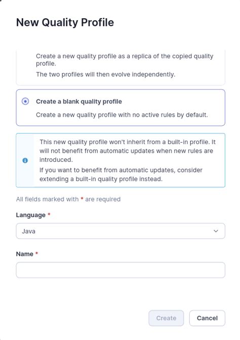 Ho To Create New Profile Importing Checkstyle Rules Plugin Development Sonar Community