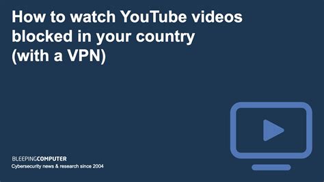How To Watch Youtube Videos Blocked In Your Country With A Vpn