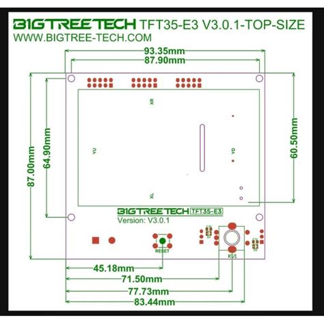 BIGTREETECH TFT E V Touch Screen LCD Lancer D D Printer