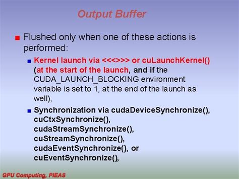 GPU Computing CIS543 Lecture 03 Introduction To CUDA