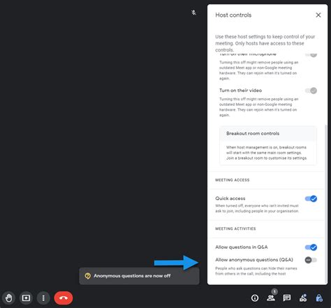 Ask Questions Anonymously In Google Meet Workspace Tips