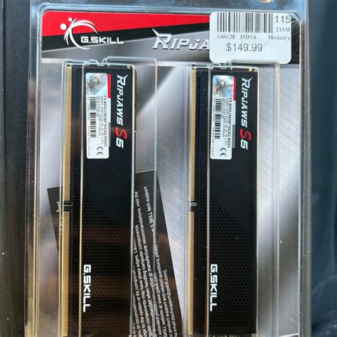 G Skill Ripjaws S5 Series DDR5 Ram 32GB 2x16 Jawa