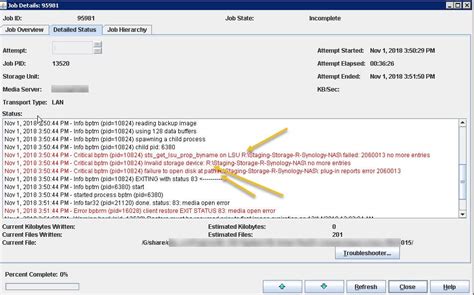 Ошибка в netbackup code 24 socket write failed Настройка серверов