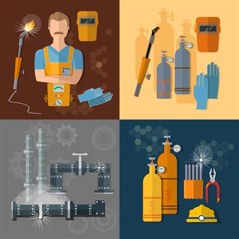 Welding Tools Stock Vectors Royalty Free Welding Tools Illustrations Depositphotos