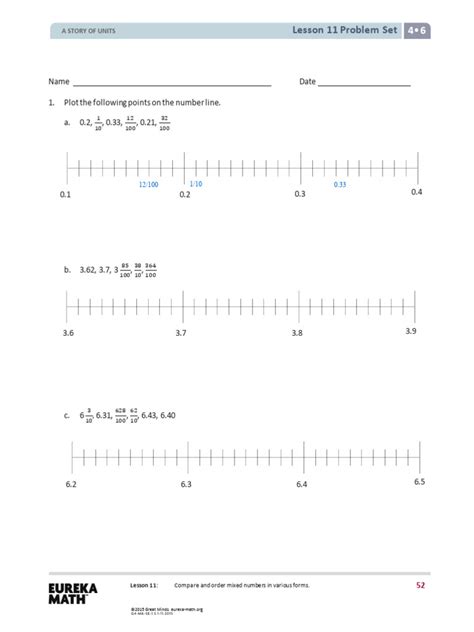 G4 M6 L11 Problem Set Pdf Division Mathematics Elementary Mathematics