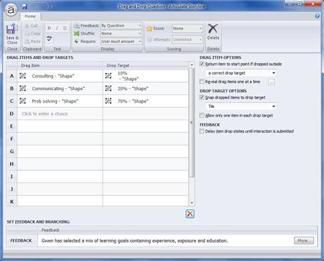 Show Drag And Drop Feedback Layer Automatically Articulate Storyline Discussions E Learning