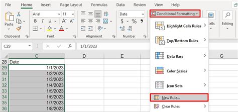 How To Apply Conditional Formatting Based On A Date