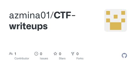 Github Azmina01ctf Writeups