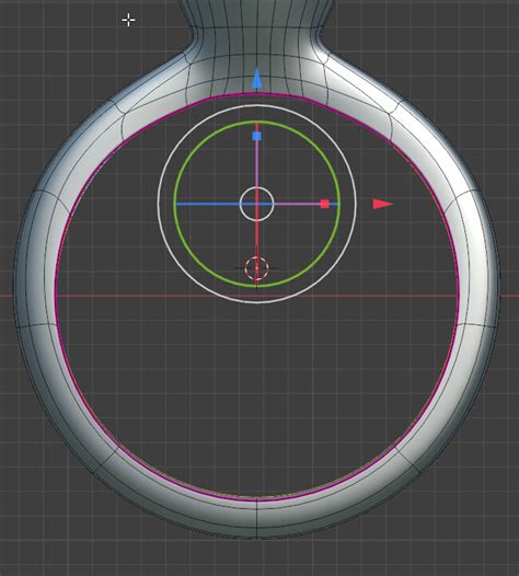 How To Move Selectiontransform Gizmo In Edit Mode To Center Of