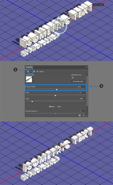 How To Create A D Isometric Text Effect In Photoshop Envato Tuts