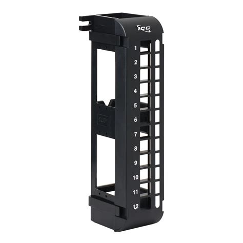 Icc Blank Patch Panel Vertical Hd 12 Port Shop Here