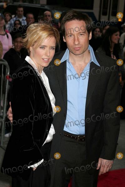 Photos And Pictures Tea Leoni And David Duchovny Arriving At The Premiere Of House Of D At