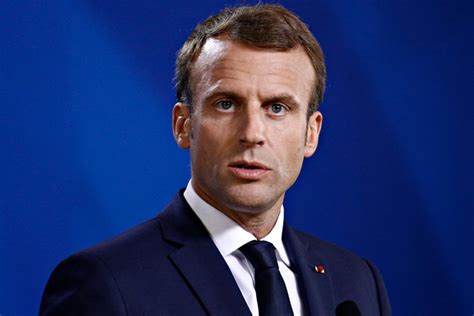 French President Emmanuel Macron | France's Macron announces ...