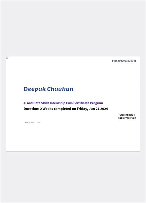 Deepak Chauhan On Linkedin Ybifoundation Ai Datascience Careergrowth