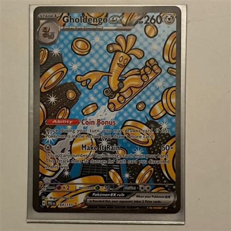 Pokemon Toys Gholdengo Ex 64131 Full Art Pokmon Card Prismatic