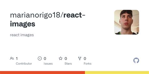 GitHub Marianorigo React Images React Images