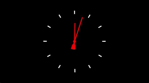 animated countdown timer with digital interface 49305205 stock video at