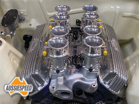 Ford 289 302 Sbf Windsor Idf Aussiespeed Quad Manifold As0302 23