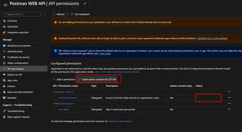 Setup Postman To Connect To Dynamics 365 Crm Using Oauth 20 Azure