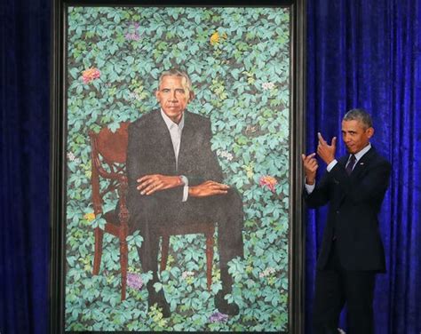 Jobsanger The Smithsonian Unveils Official Portraits Of The Obamas