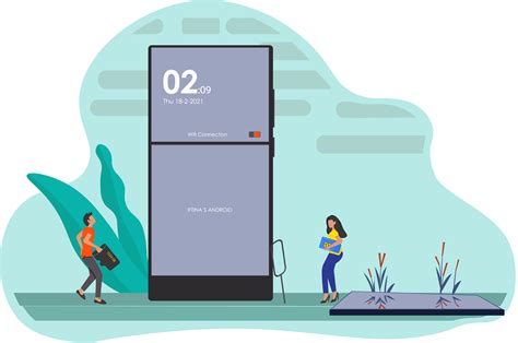 Setting Android Graphic By Illustration New Jersey Creative Fabrica