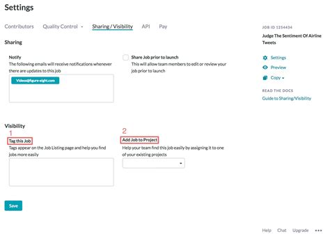 Job Management Appen Success Center