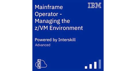 Su Nguyen On Linkedin Interskill Mainframe Operator Managing The Z