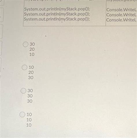 Solved Assuming You Have A Queue Myqueue And A Stack