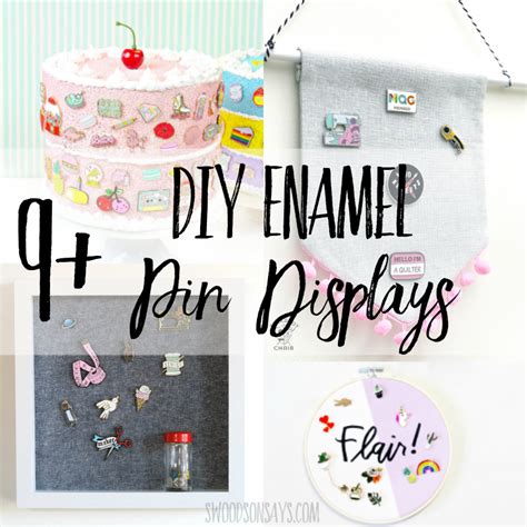 9 Diy Enamel Pin Displays Swoodson Says