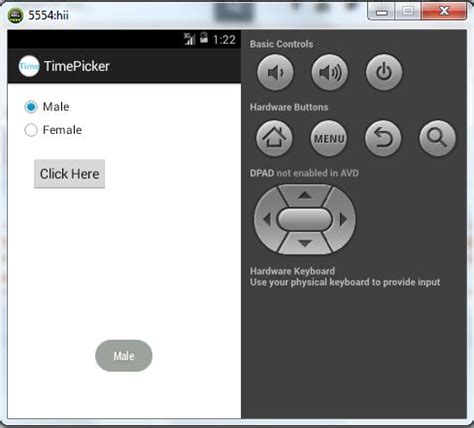 Simple Radio Button In Android Demo Kashipara