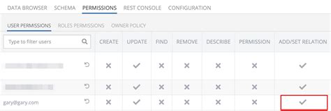 Permission Bug Allowing Me To Add Relations Data Service Backendless Support