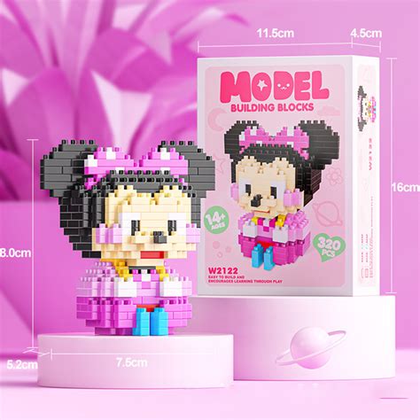 Minnie Mouse W Backpack Mini Building Block CuteTrendybn