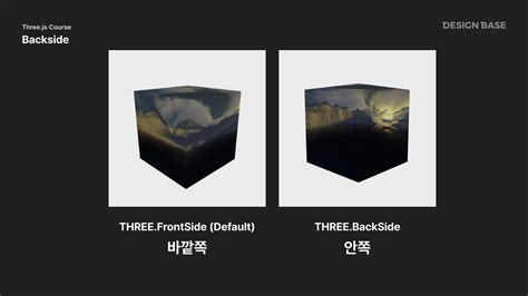 3차원 하늘 공간 만드는 방법 Three js 강좌 디자인베이스