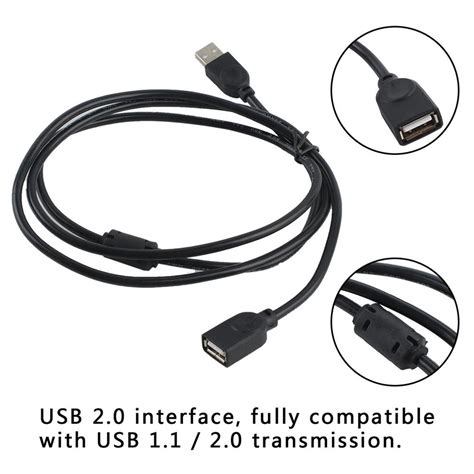 Verlengkabel Usb Female Naar Dual Usb Male Data Hu Vicedeal