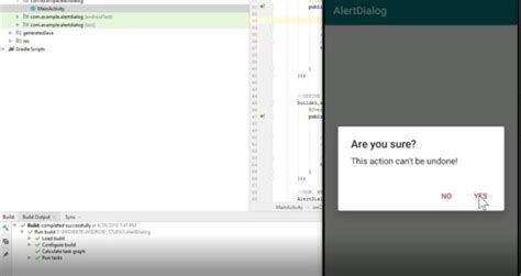 Using Alert Dialog In Android Studio Tutorial Tech Videostack