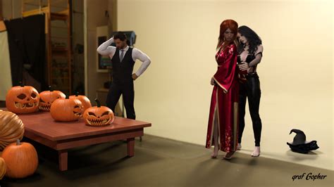 Halloween Preparation By Graf Gopher Hentai Foundry