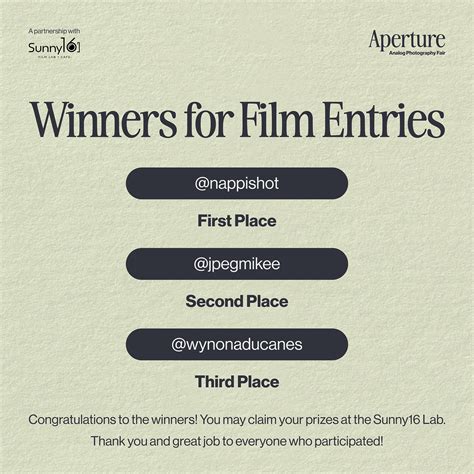 Aperture Analog Photography Fair Aperturefairmnl • Instagram Photos