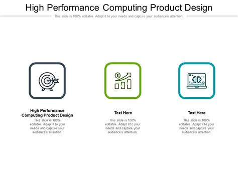 High Performance Computing Product Design Ppt Powerpoint Presentation