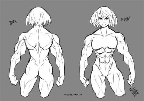 How To Draw A Muscular Woman Draw Stunning Portraits