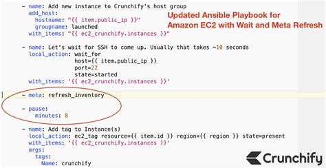 Ansible How To Refresh Host Inventory At Runtime And Add A Pause While Executing Playbook