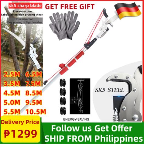 Yoqu Big Mac Tree Pruner With Saw High Altitude Thick Branch Cutting