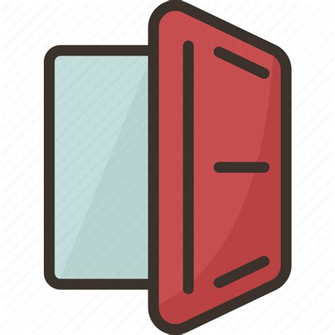 Exit Door Gate Safety Escape Icon Download On Iconfinder