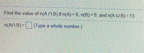 Solved Identify The Following Set As Finite Or Infinite
