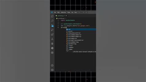 🔗 create a url shortener in python 🚀 mini python project 🐍 shorts