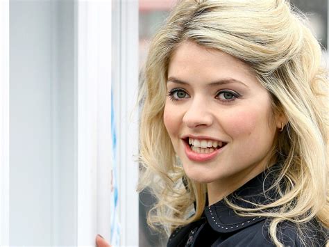 Wallpaper Holly Willoughby Blonde Hair Eyes Hd Widescreen High Definition Fullscreen