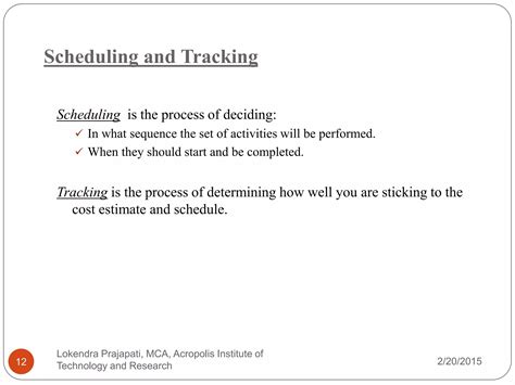 Management Of Objectorientedproject Pptx