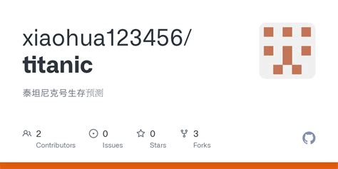 Titanic Titanic Version1 Ipynb At Master · Xiaohua123456 Titanic · Github